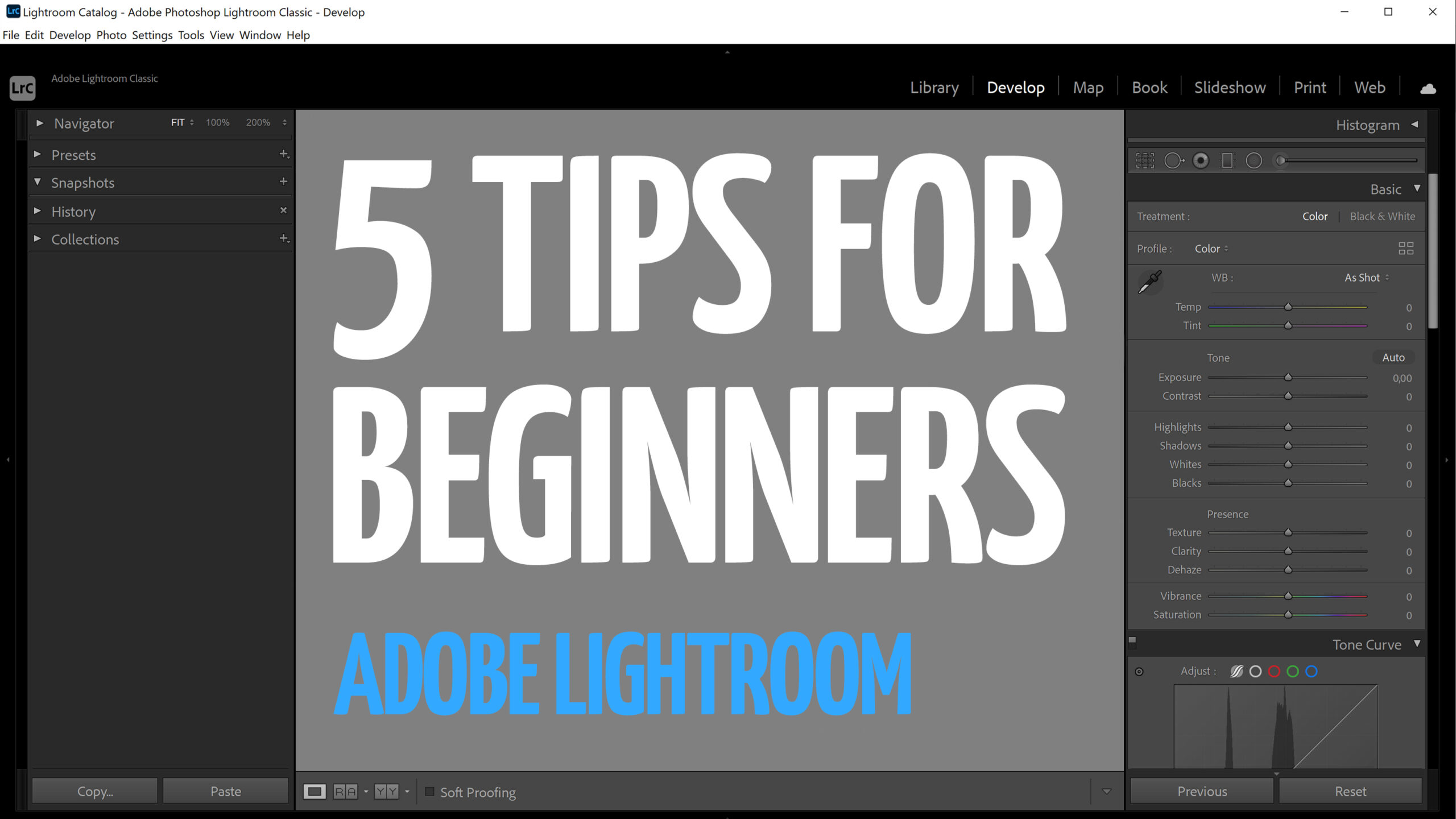 5 Adobe Lightroom tips for beginners! - Edit with Kim