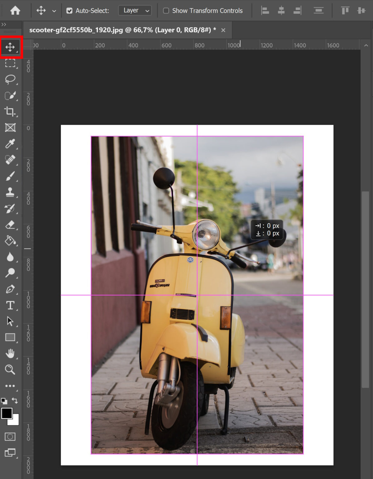 Create borders for your instagram post in Photoshop