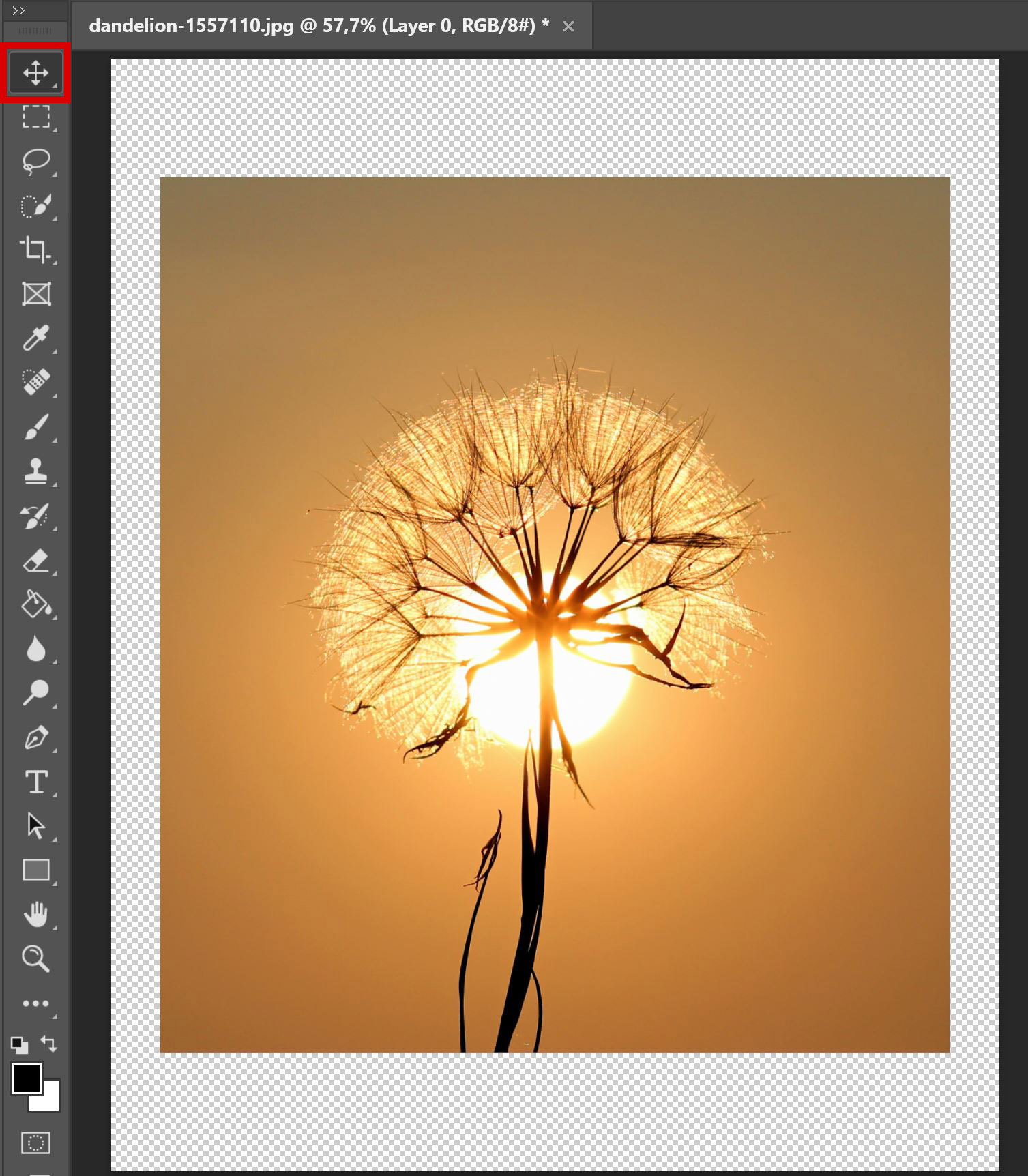 Add borders to your photo in Photoshop - Edit with Kim