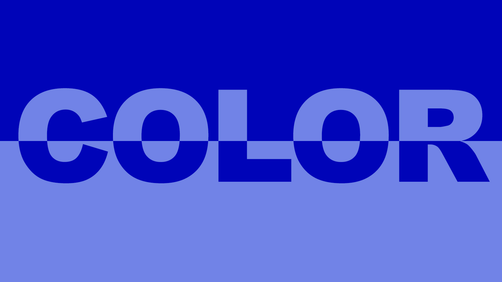 Create a split color text effect in Adobe Photoshop!