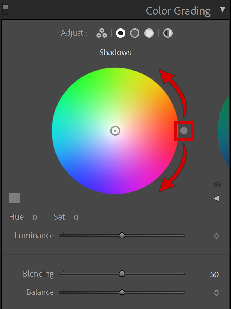 2 methods for more precise color grading in Adobe Lightroom