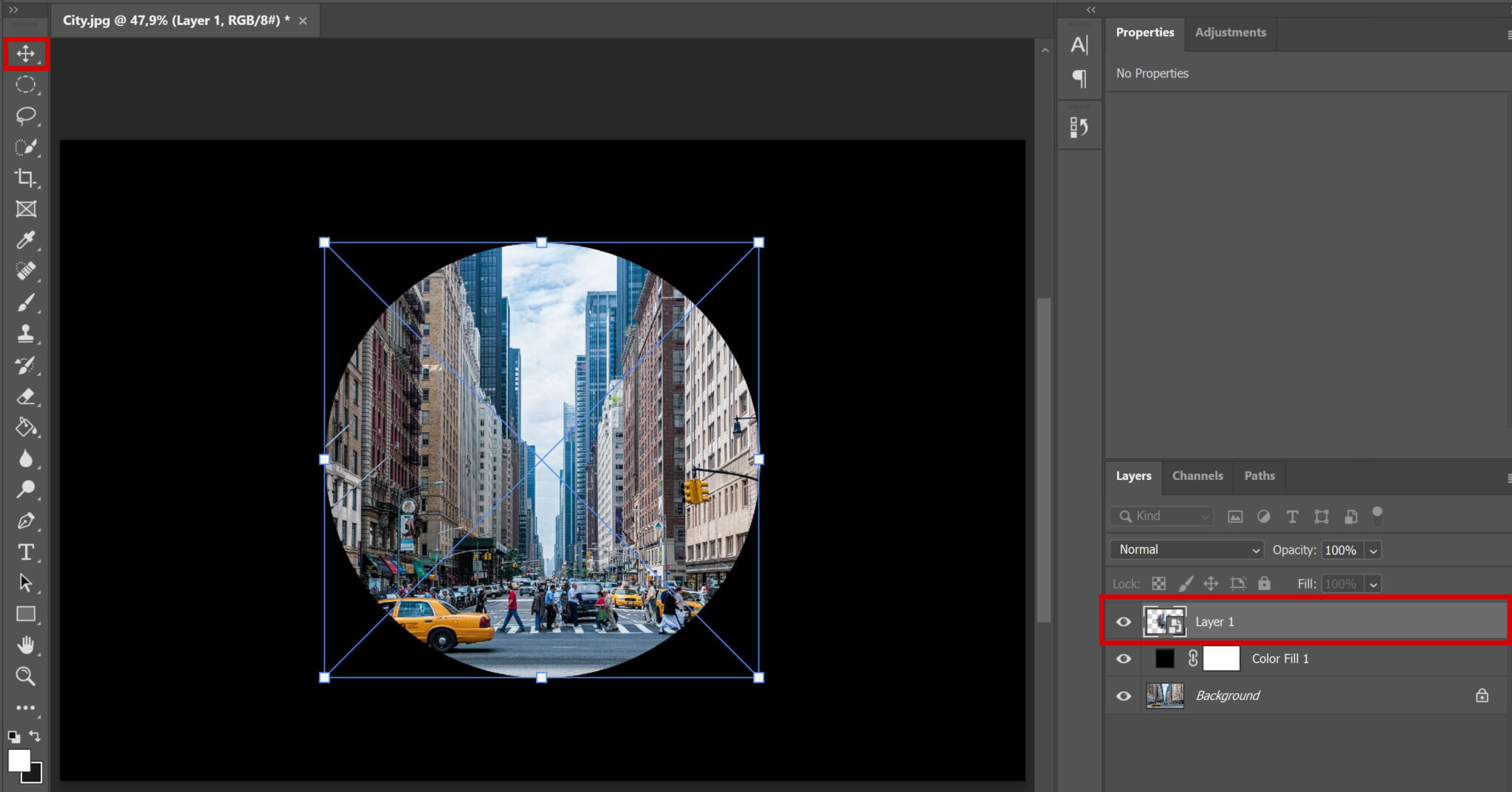 Create a fisheye lens effect in Photoshop - Edit with Kim