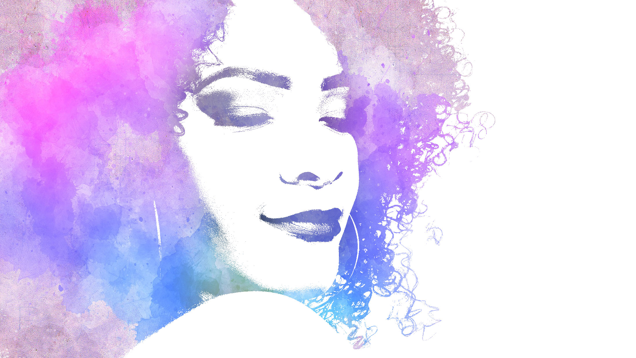 Create a watercolor portrait in Photoshop - Edit with Kim