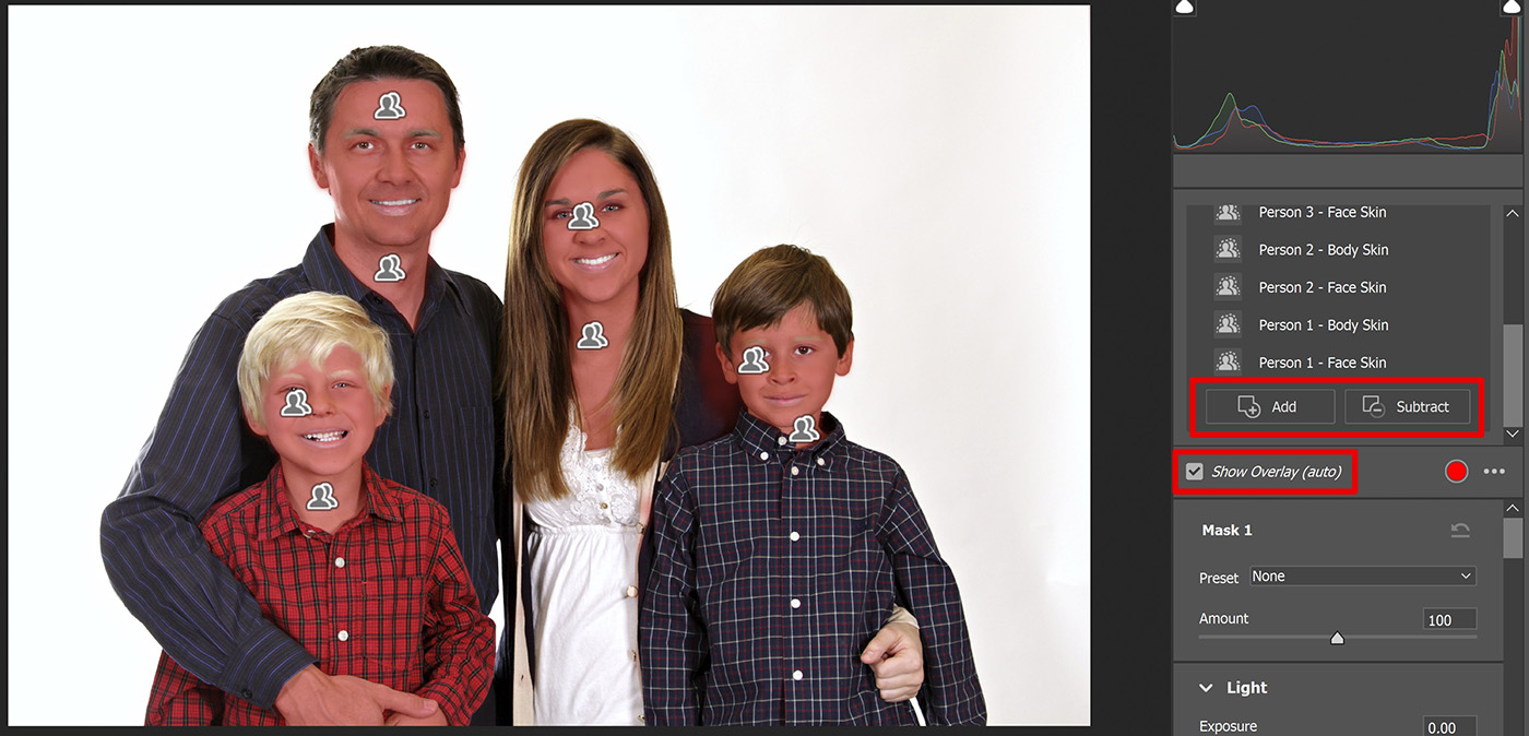 Automatically mask people in Camera Raw - Edit with Kim