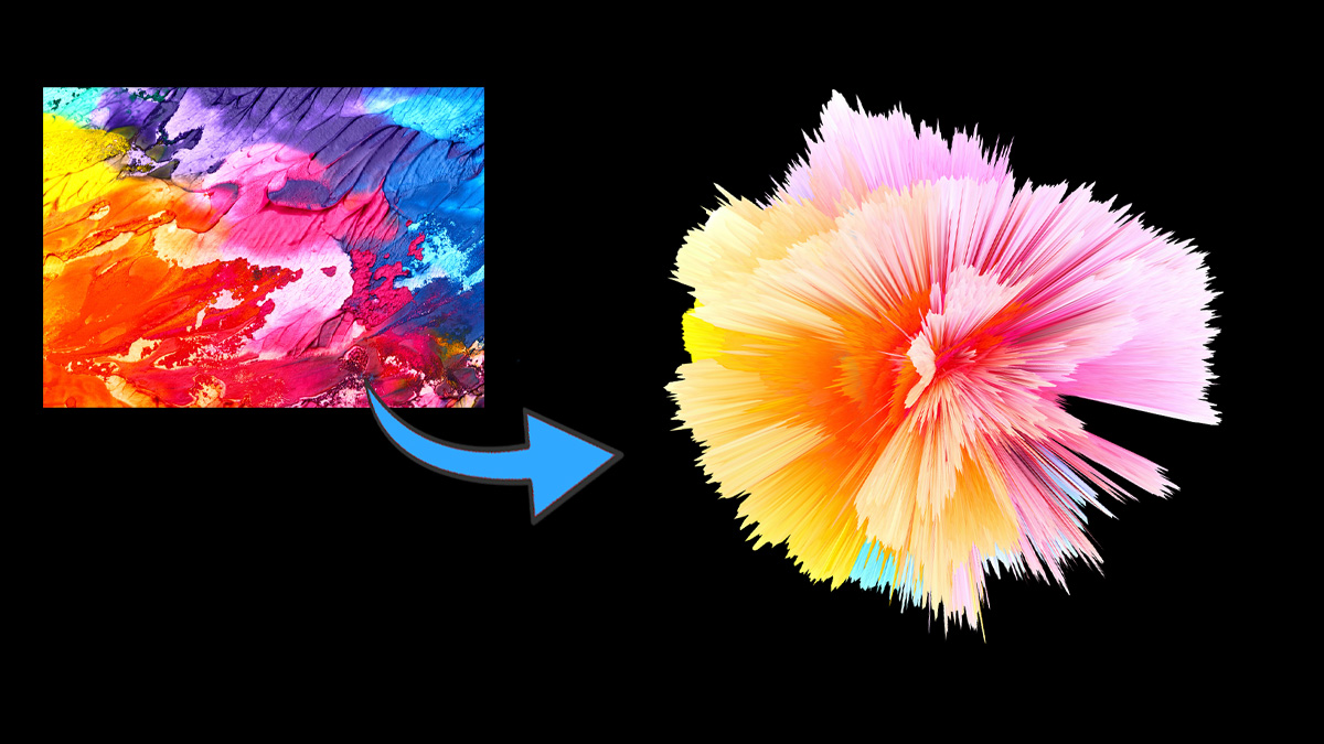 Create an abstract 3D figure in Photoshop - Edit with Kim