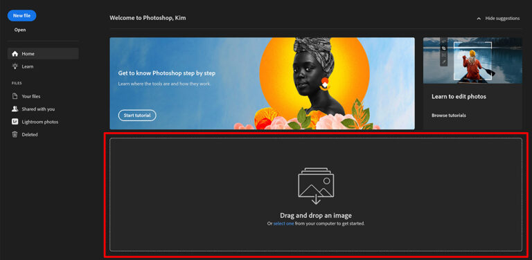 Clear recent file list in Adobe Photoshop - Edit with Kim