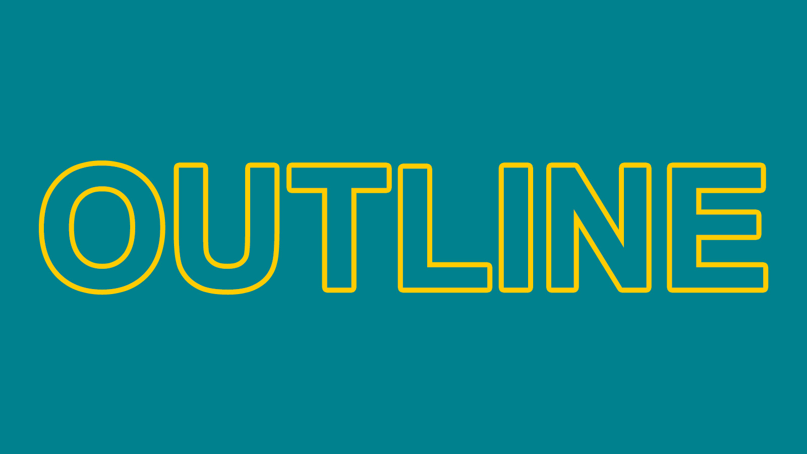 Transparent text with outline only in Adobe Photoshop