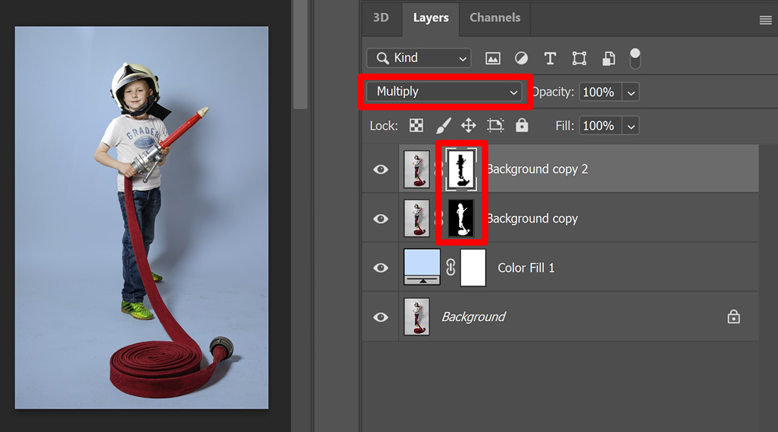 Change background and preserve shadows in Photoshop