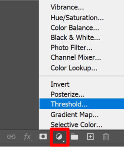 Convert image to outlines in Photoshop - Edit with Kim