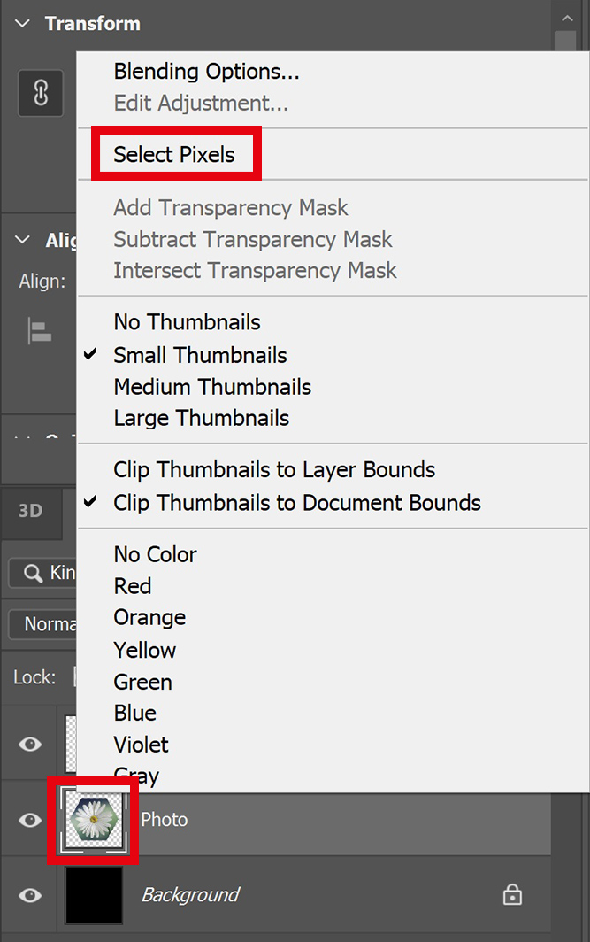 Photo in shape with outline in Photoshop - Edit with Kim