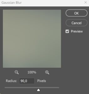 Create a blurry photo border in Photoshop - Edit with Kim