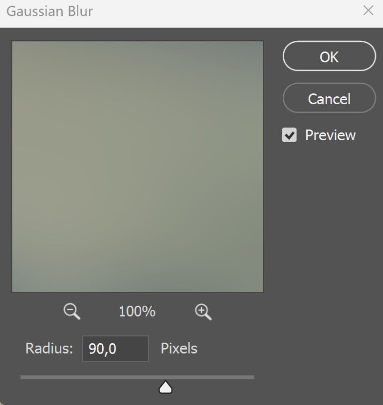 Create a blurry photo border in Photoshop - Edit with Kim