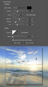 Create a blurry photo border in Photoshop - Edit with Kim