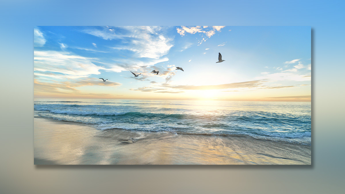 Create a blurry photo border in Photoshop - Edit with Kim