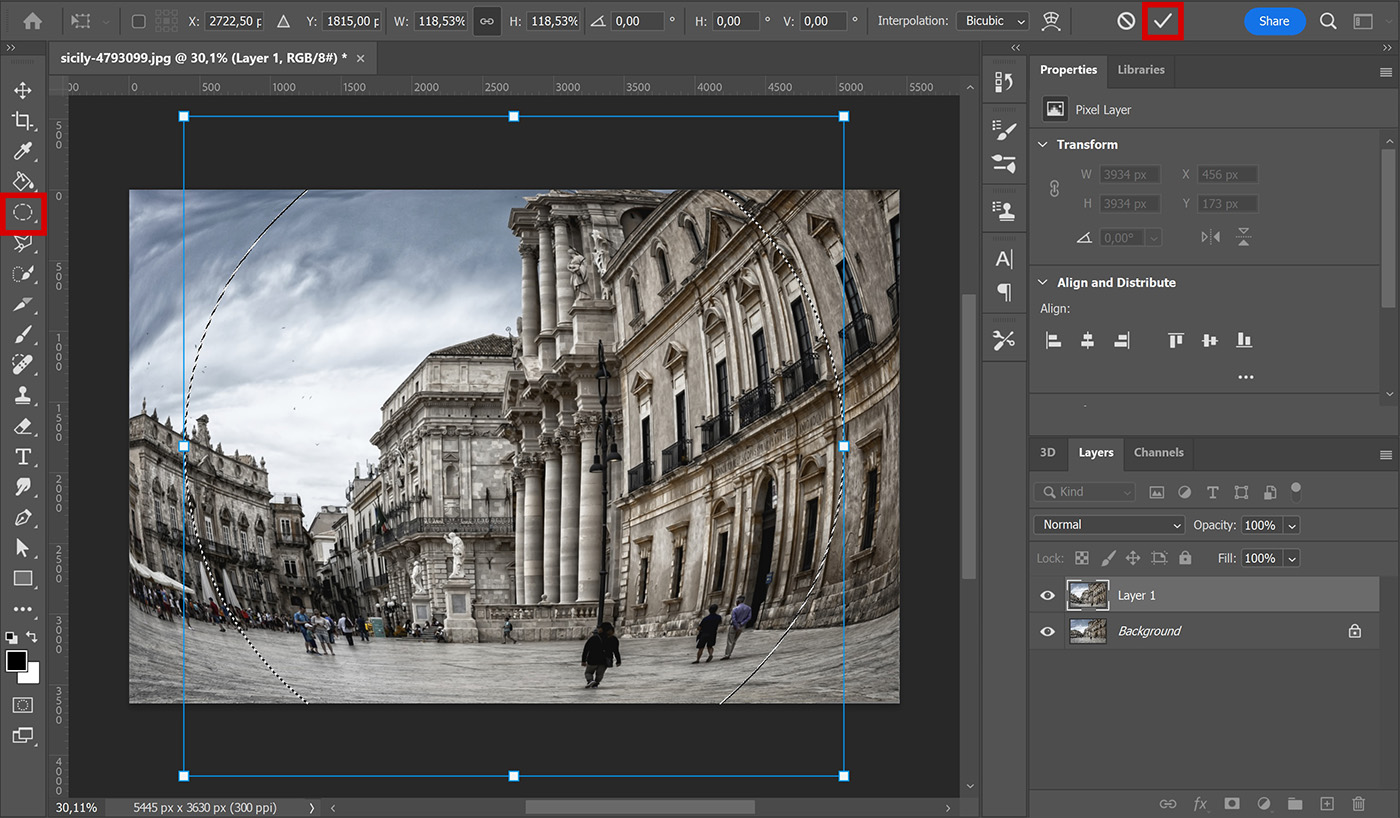Quick fisheye lens effect in Photoshop - Edit with Kim Quick fisheye lens effect in Photoshop - Edit with Kim