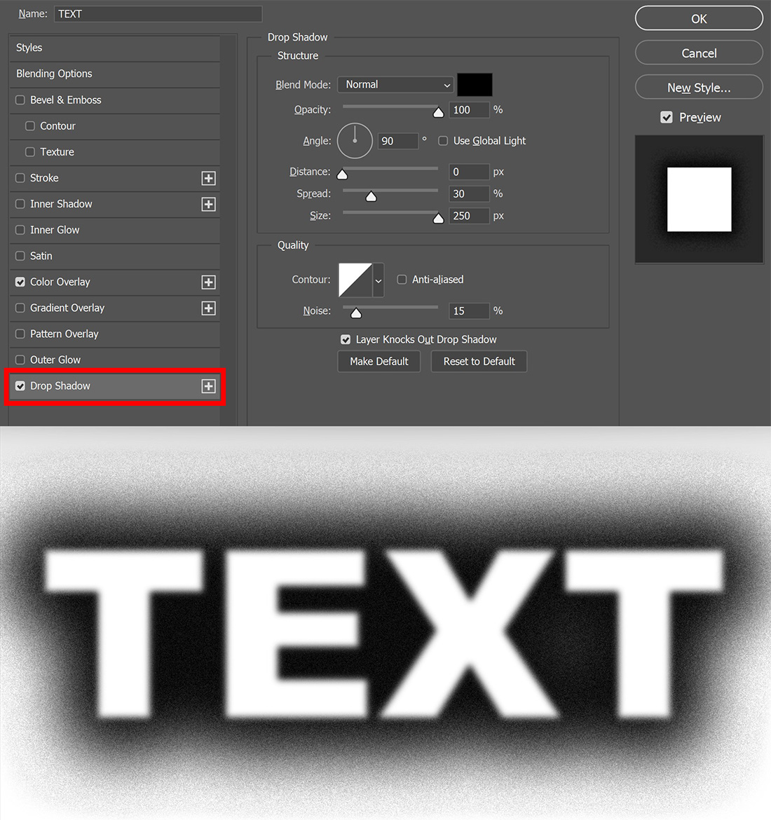 Spray painted text effect in Photoshop - Edit with Kim