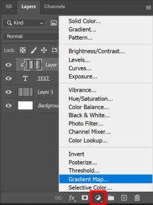 Create a striped text effect in Photoshop - Edit with Kim