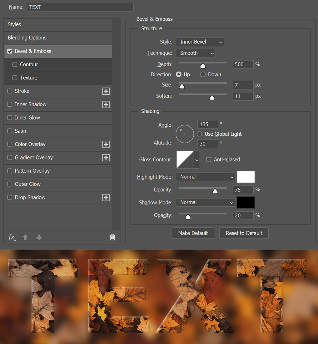 Transparent text with blurred background - Edit with Kim