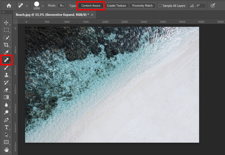Change orientation of a photo in Photoshop - Edit with Kim