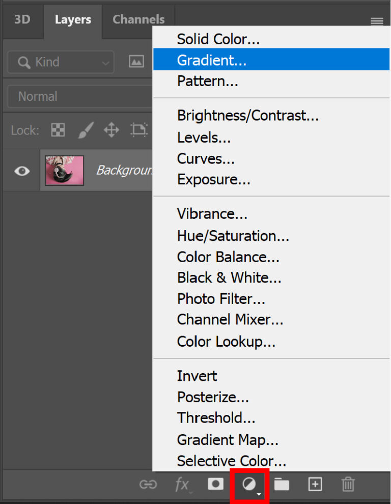 Gradient halftone effect in Photoshop - Edit with Kim