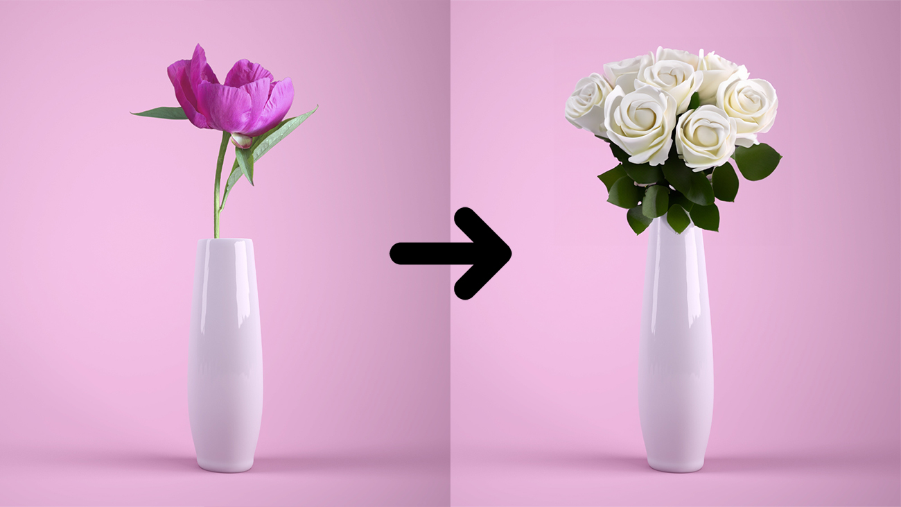 Replace something (Generative Fill) in Photoshop