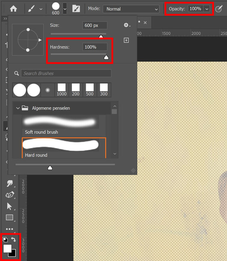 Dotted portrait in Photoshop - Edit with Kim