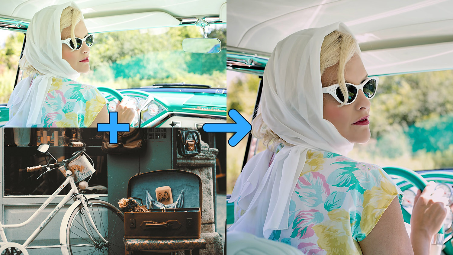 Match colors of 2 photos in Photoshop - Edit with Kim