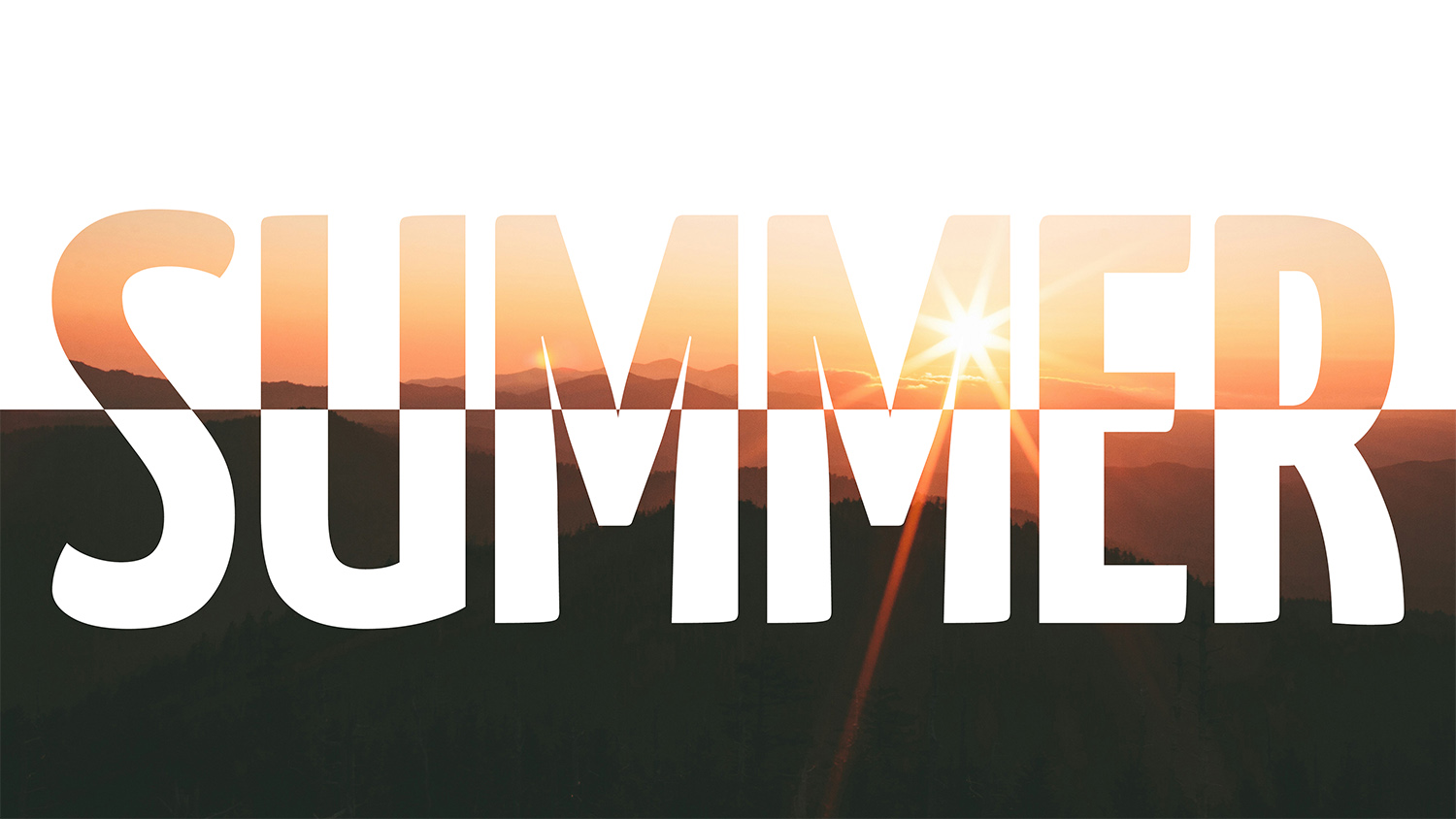 Half photo - half text effect in Photoshop - Edit with Kim