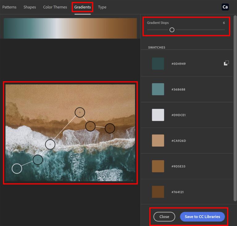 Create gradient from a photo in Photoshop - Edit with Kim