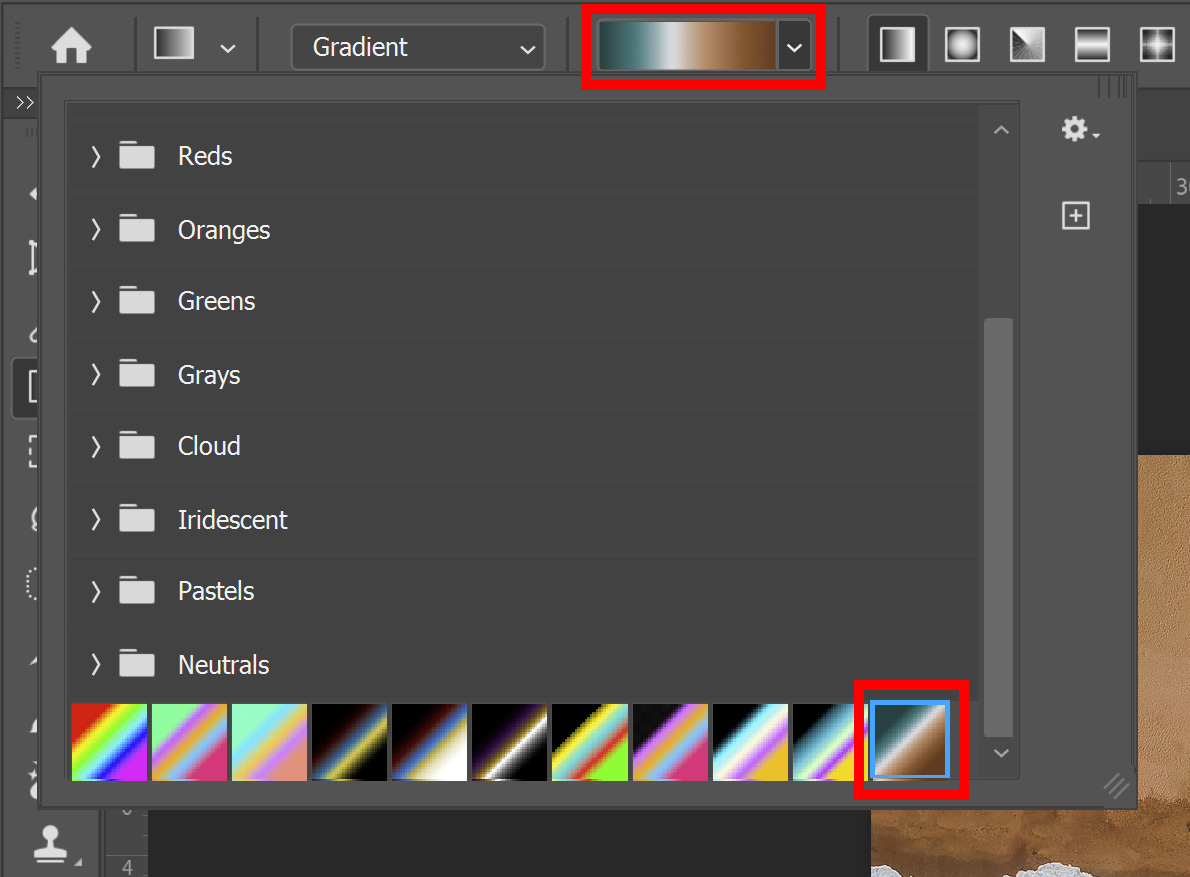 Create gradient from a photo in Photoshop - Edit with Kim