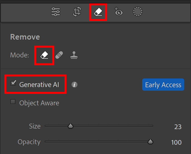 Remove objects from photo in Lightroom - Edit with Kim