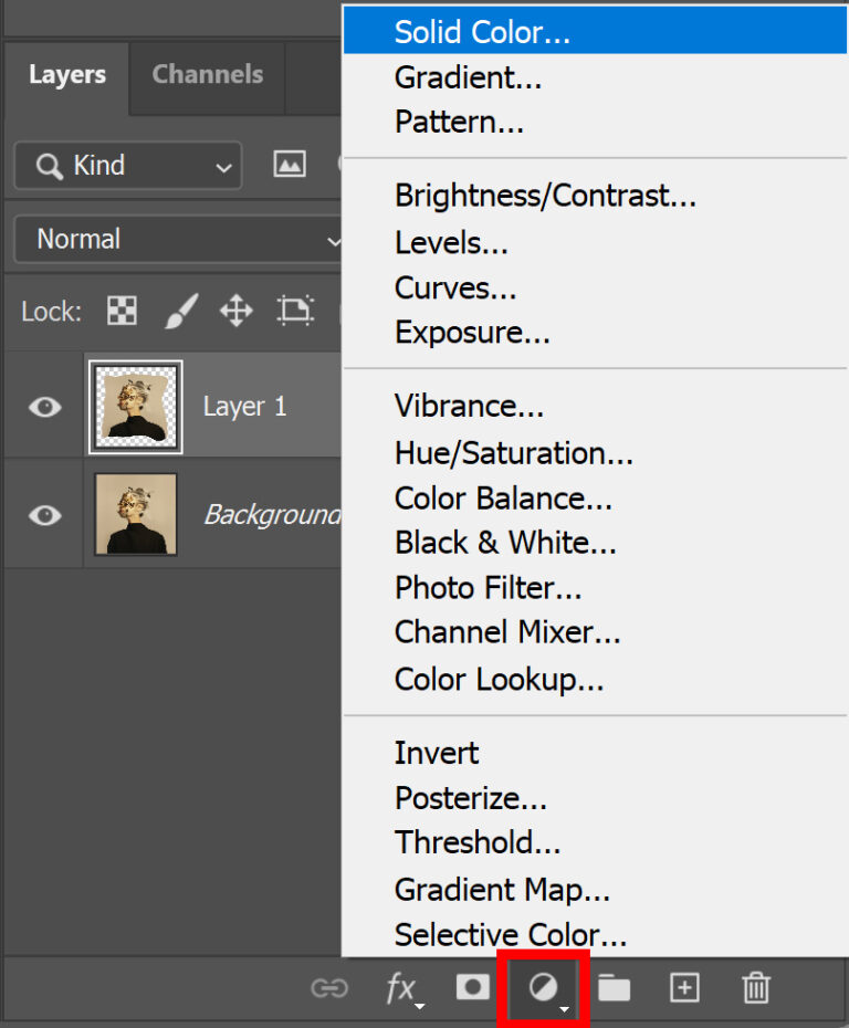 Photo with ripped paper effect in Photoshop - Edit with Kim